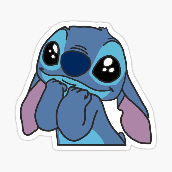 "Lilo and stitch drawling" Sticker for Sale by lar12345son | Redbubble