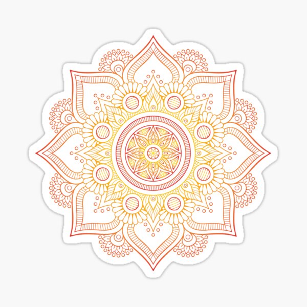 "Mandala Design" Sticker by RpDesignspro | Redbubble