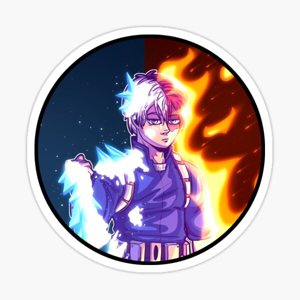 "Shoto" Sticker by StivenwithanI | Redbubble