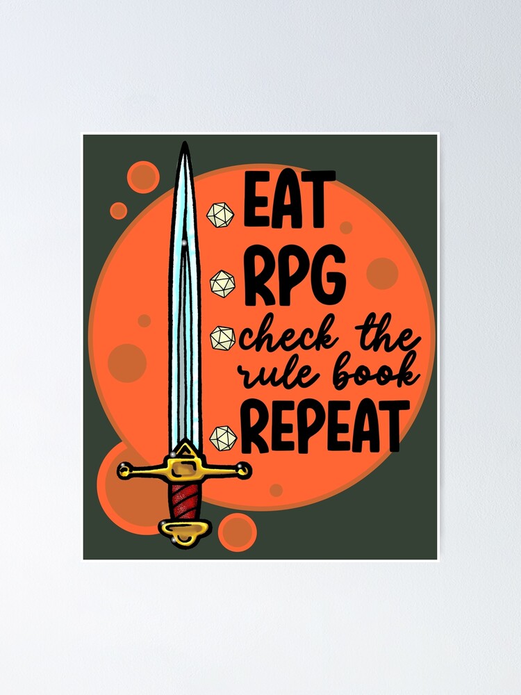 "DND MEMES" Poster by sandpiperstudio | Redbubble