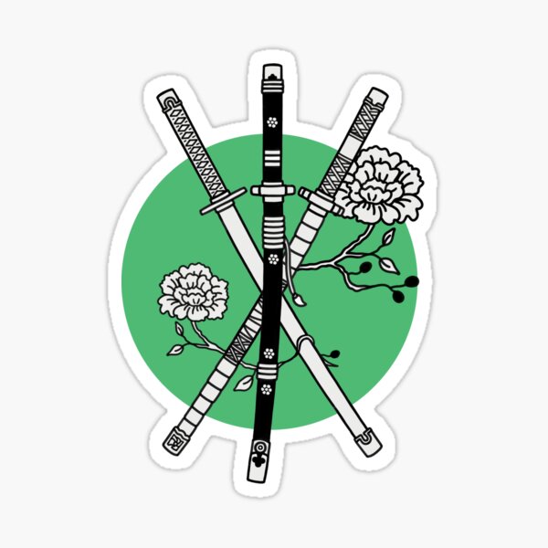Roronoa Zoro Stickers | Redbubble