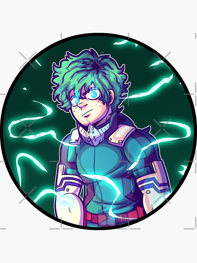 "Deku" Sticker by StivenwithanI | Redbubble