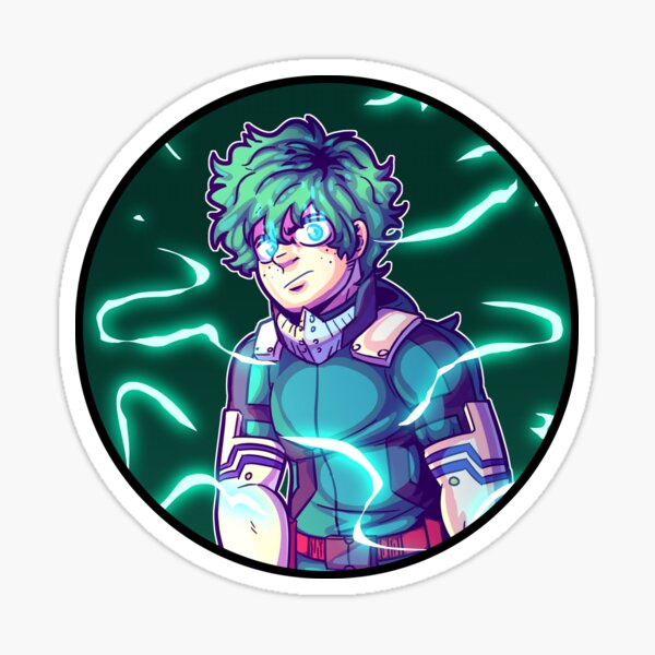 "Deku" Sticker by StivenwithanI | Redbubble