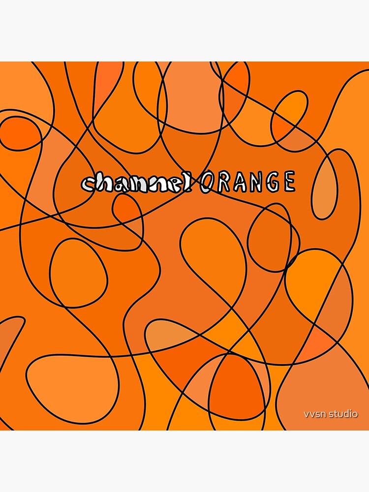 "Channel Orange abstract cover" Poster for Sale by stickerlocker ...