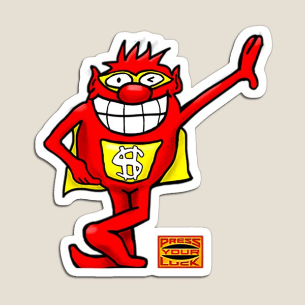 "BUZZR Press Your Luck Whammy " Magnet for Sale by Slipwaymasons ...