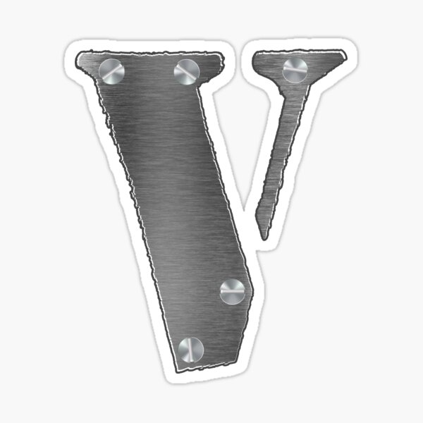 "Vlone and silver screw , cool design for V" Sticker for Sale by MoSaid ...