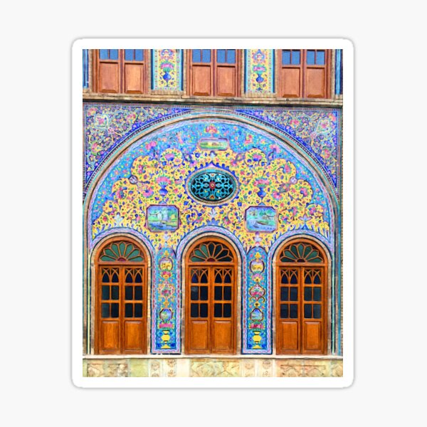 "Golestan Palace Doorway Tehran Iran Persian" Sticker for Sale by ...