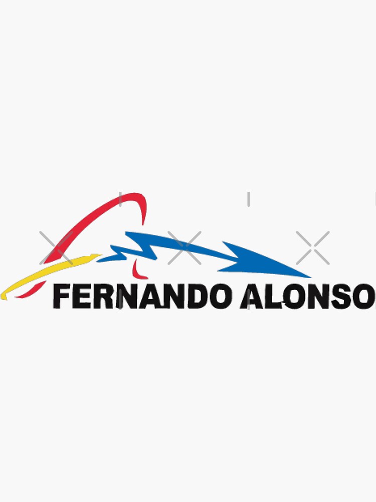 "F1 Fernando Alonso - Sticker" Sticker for Sale by cse313 | Redbubble