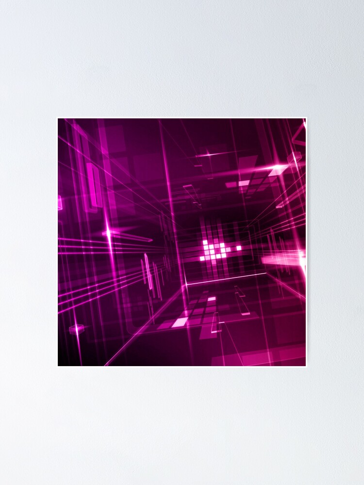 "Rose Quartz Core digital art" Poster for Sale by NexusArts | Redbubble