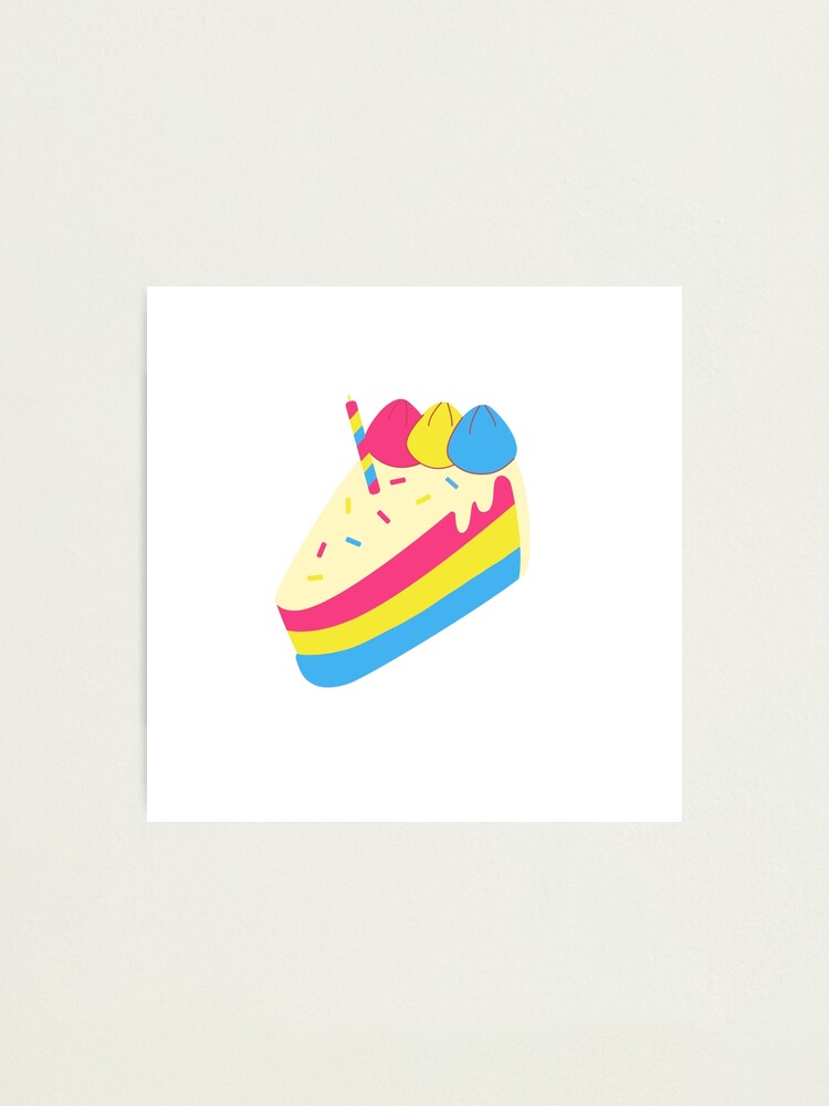 "Subtle Pansexual Cake. pansexual cake. pansexual birthday cake ...