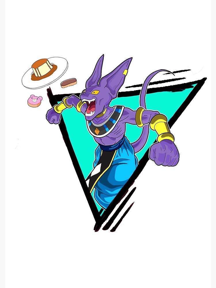 "dragon ball beerus " Poster by irisstonem | Redbubble