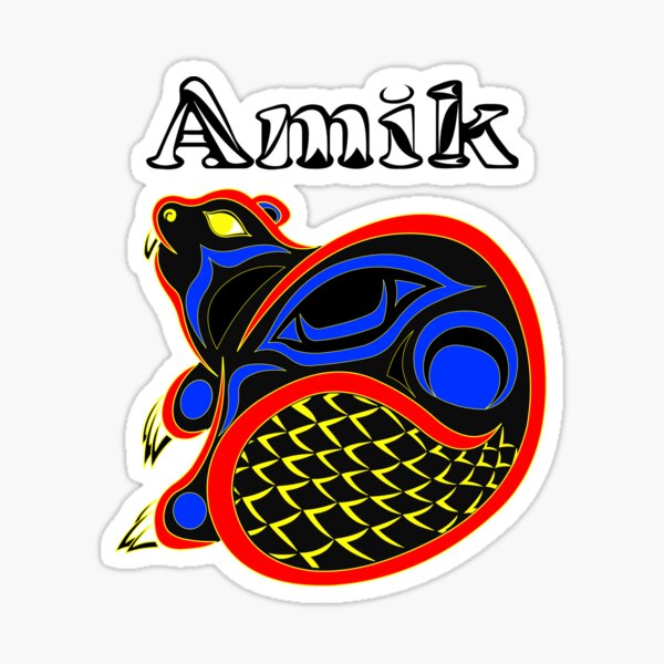 "Amik (Beaver) Polyamorous Pride" Sticker for Sale by KendraHowland ...