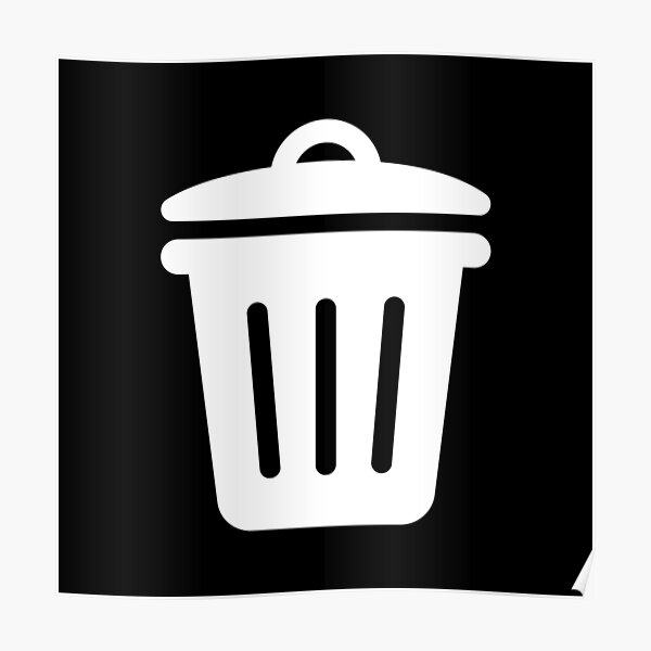 "White Trash Logo " Poster by ReRevolution | Redbubble