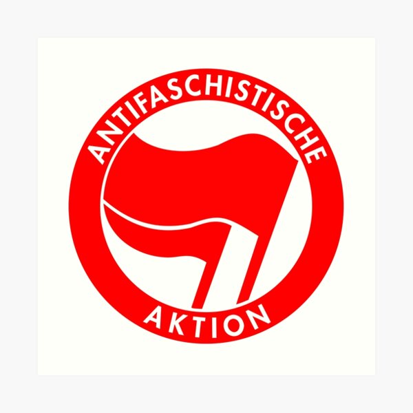 Kunstdrucke: Antifaschistische Aktion | Redbubble