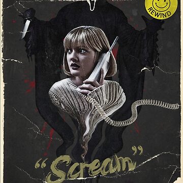 ""Scream" Vintage Movie Poster" Poster for Sale by Herman2181 | Redbubble