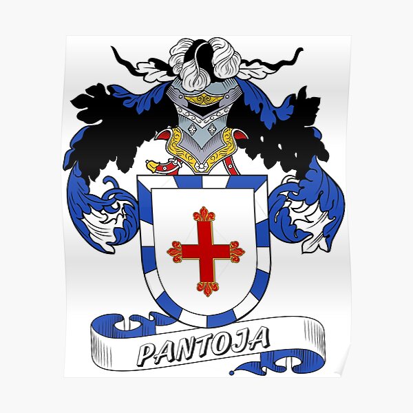 "Pantoja" Poster by HaroldHeraldry | Redbubble