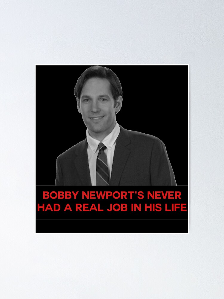 Póster «Hombres Mujeres Parques y recreación Bobby Newport nunca tuvo ...