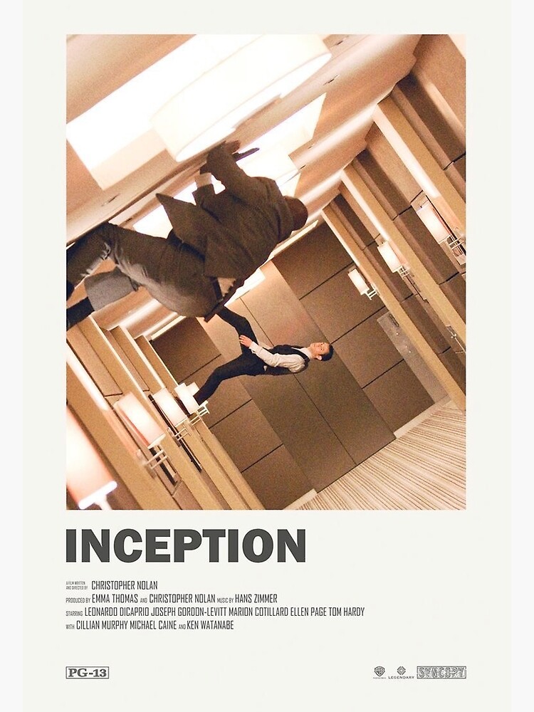 "minimal inception poster" Poster by Gmc2424 | Redbubble