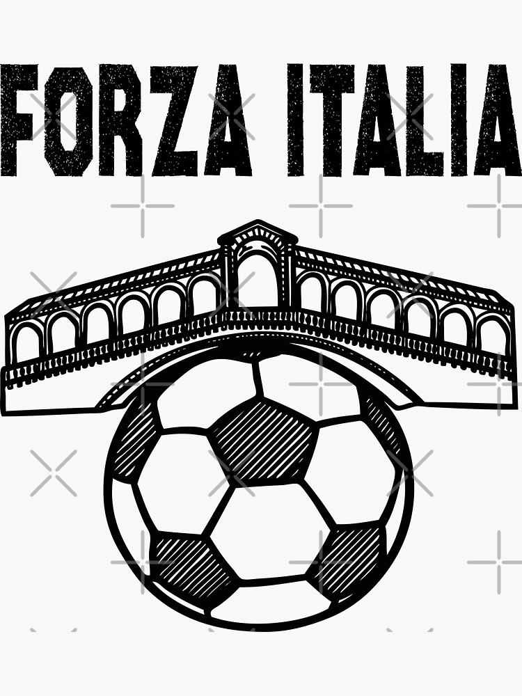"Forza Italia" Sticker for Sale by thenewall | Redbubble