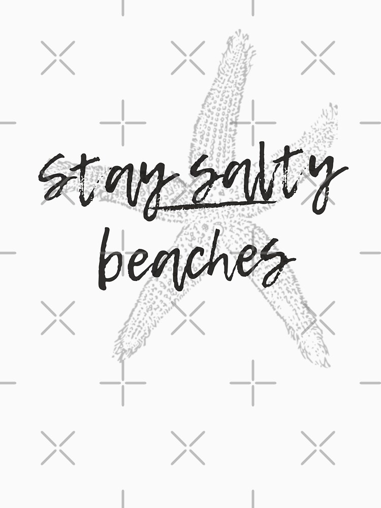 "Stay Salty Beaches Coastal design" T-shirt for Sale by artsyislandgirl ...