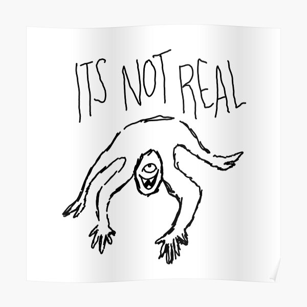 "Hallucinating " Poster by simplyraven | Redbubble