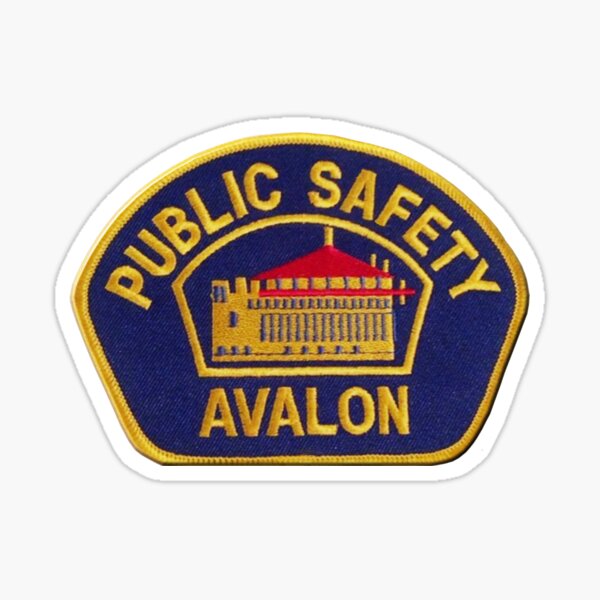 "Avalon Public Safety" Sticker by lawrencebaird | Redbubble