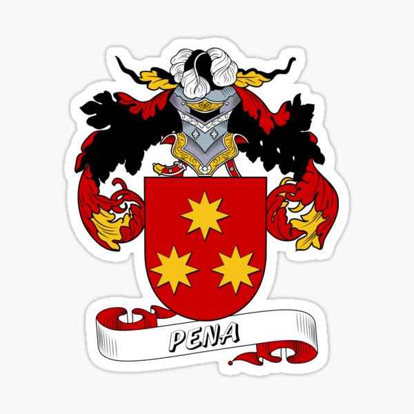 "Pena" Sticker for Sale by HaroldHeraldry | Redbubble