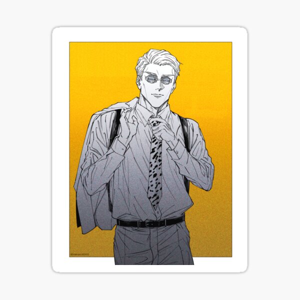 "nanami [[jujutsu kaisen]]" Sticker by saberymouse | Redbubble