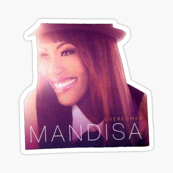 "Womens Mandisa Overcomer " Sticker for Sale by JonesXavier | Redbubble