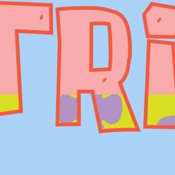 "Patrick Star custom name" Sticker for Sale by YodaJuan4Me | Redbubble