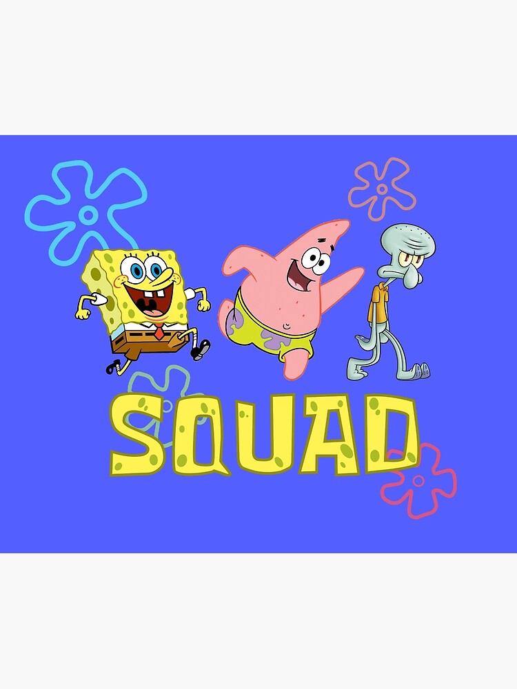 "SpongeBob, Patrick and Squidward Squad" Photographic Print by ...