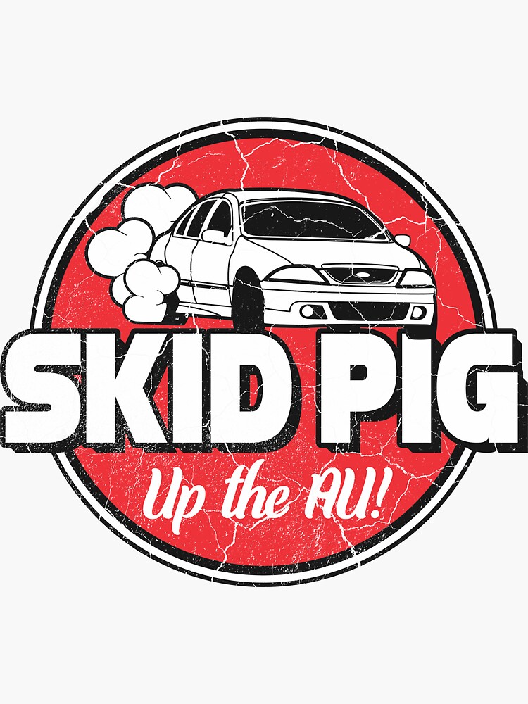 "AU Falcon skid pig" Sticker for Sale by WintersunDesign | Redbubble