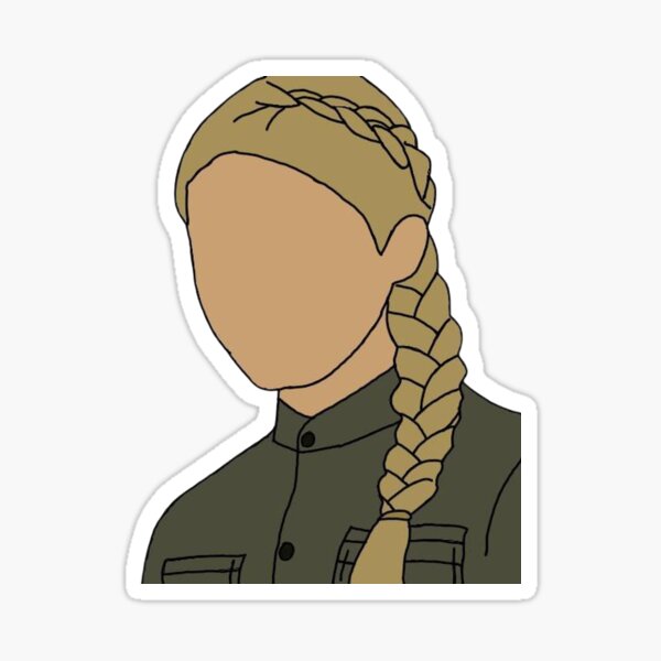 "Prim Everdeen" Sticker for Sale by Discipuli Designs | Redbubble
