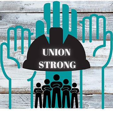 "Union Strong T-Shirt Mug" Sticker for Sale by GenuineWellness | Redbubble
