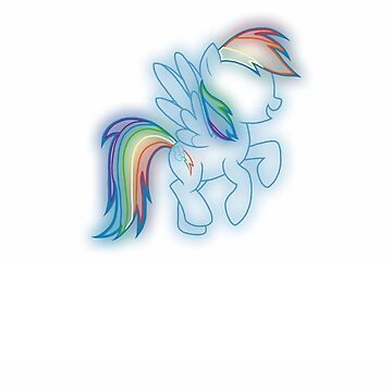 Rainbow Dash Neon Effect