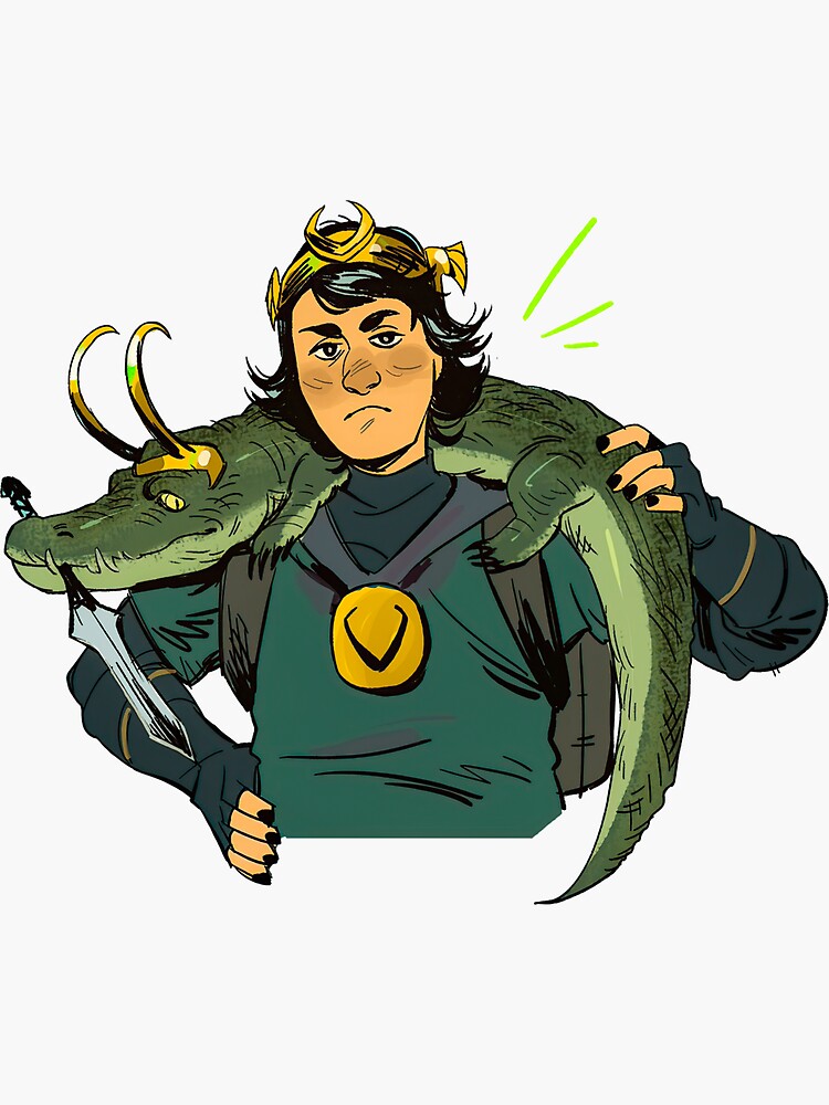 Pegatina «Croki» de shopRedIcon | Redbubble