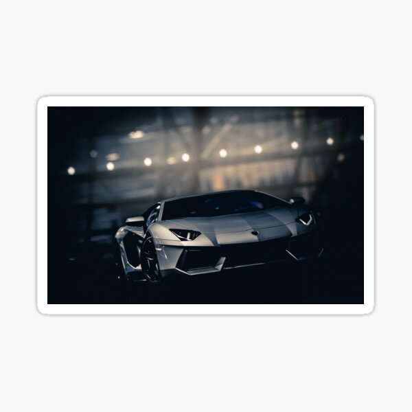 "lamborghini car" Sticker for Sale by happyday2021355 | Redbubble