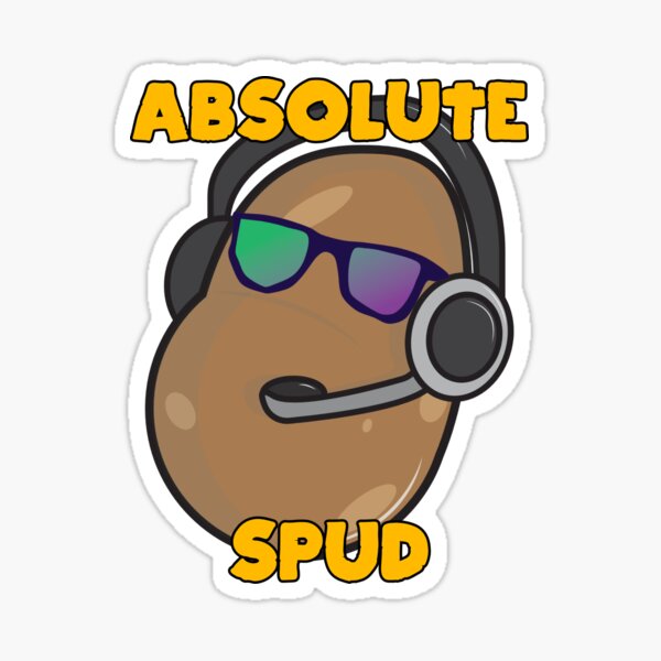 "Absolute Spud" Sticker for Sale by NayorNihon | Redbubble
