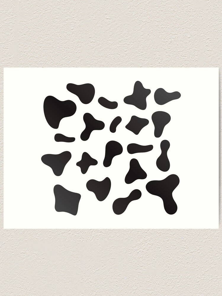 "'MOO' Cow Skin Pattern Texture " Art Print for Sale by Mansiart ...