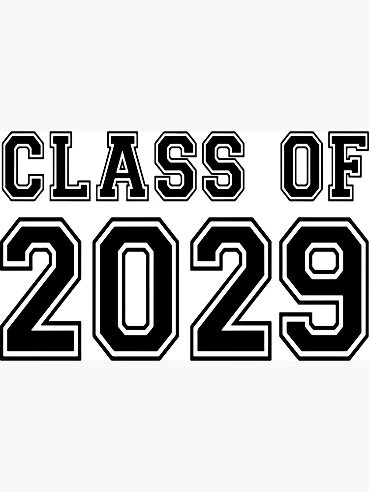 "Class of 2029" Poster by ironwomennt | Redbubble