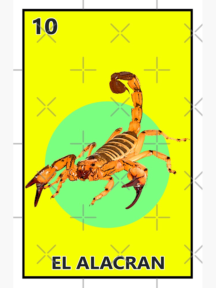 "EL ALACRAN" Sticker for Sale by xcharls1 | Redbubble