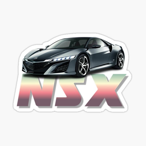 "Acura Nsx T-ShirtAcura NSX" Sticker for Sale by GagaLot | Redbubble