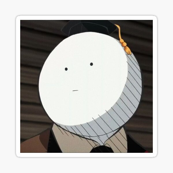 "assassin classroom sticker/ Koro sensei" Sticker for Sale by BMK-13 ...