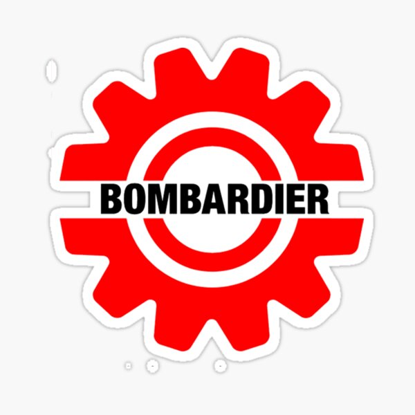"Bombardier T-ShirtBombardier" Sticker for Sale by GagaLot | Redbubble