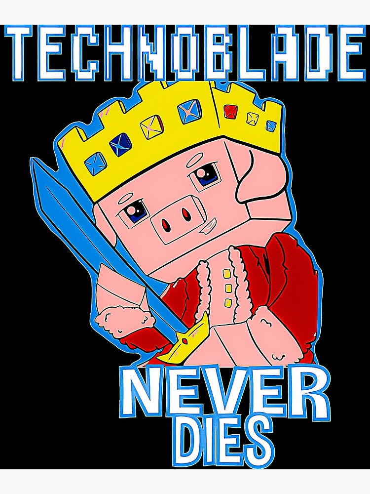 "Technoblade Gaming" Poster by kakawasabi | Redbubble