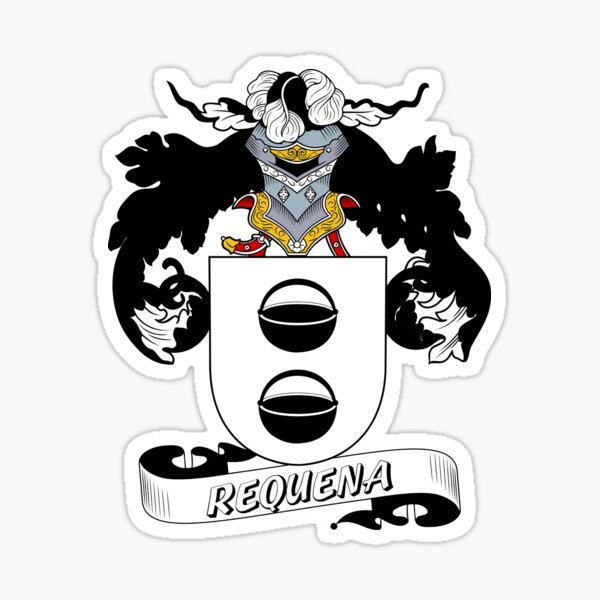 "Requena" Sticker for Sale by HaroldHeraldry | Redbubble