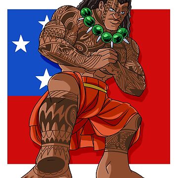 "Samoan Pride Polynesian Tribal Samoa Flag" Poster for Sale by Nosek1ng ...