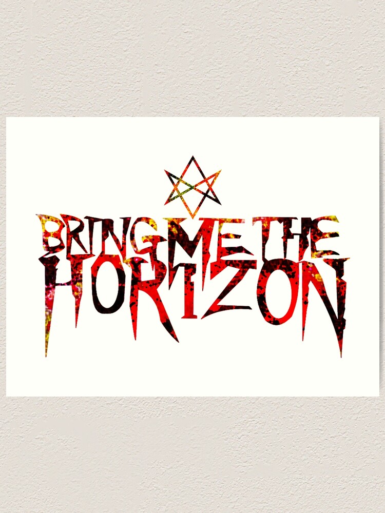 "BMTH Band Logo Fan Art" Art Print by stimothy464 | Redbubble