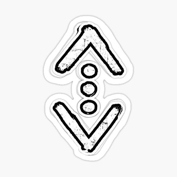 "Çukur logo" Sticker for Sale by Rawan0001 | Redbubble