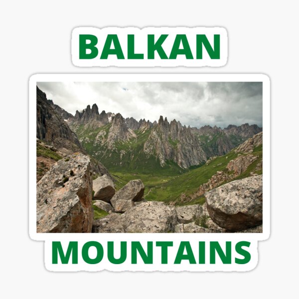 "Bulgarian Balkan Mountains! Top destination!" Sticker for Sale by ...